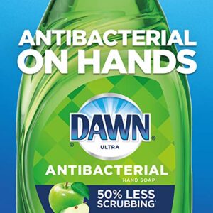 Dawn Ultra Antibacterial Hand Soap, Dishwashing Liquid Dish Soap, Apple Blossom Scent, 19.4 fl oz