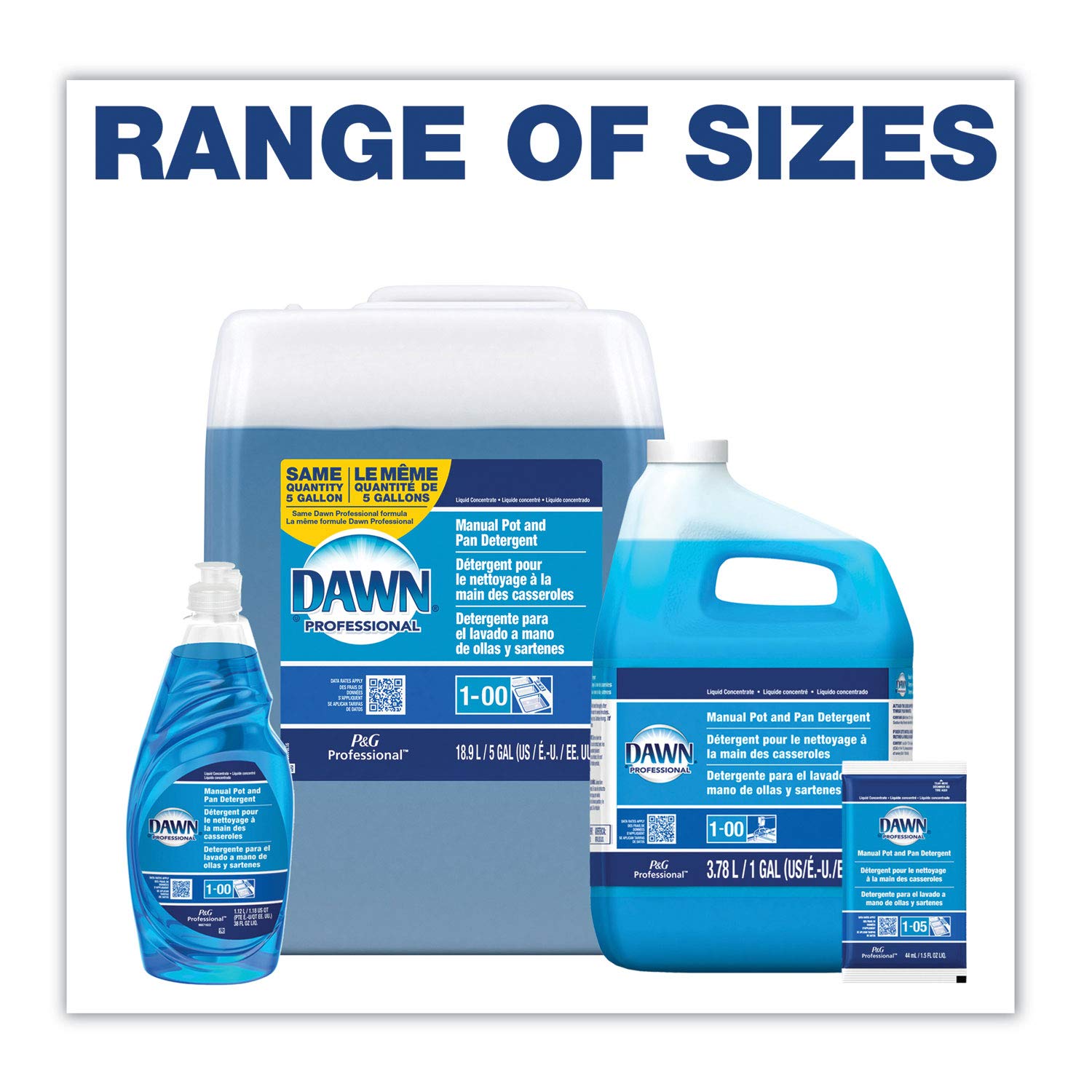 Dawn 57445EA Manual Pot & Pan Dish Detergent, Original