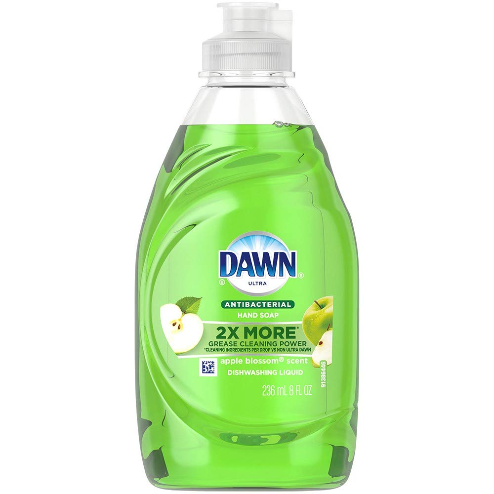 Dawn Antibacterial Hand Soap, Dishwashing Liquid, Apple Blossom