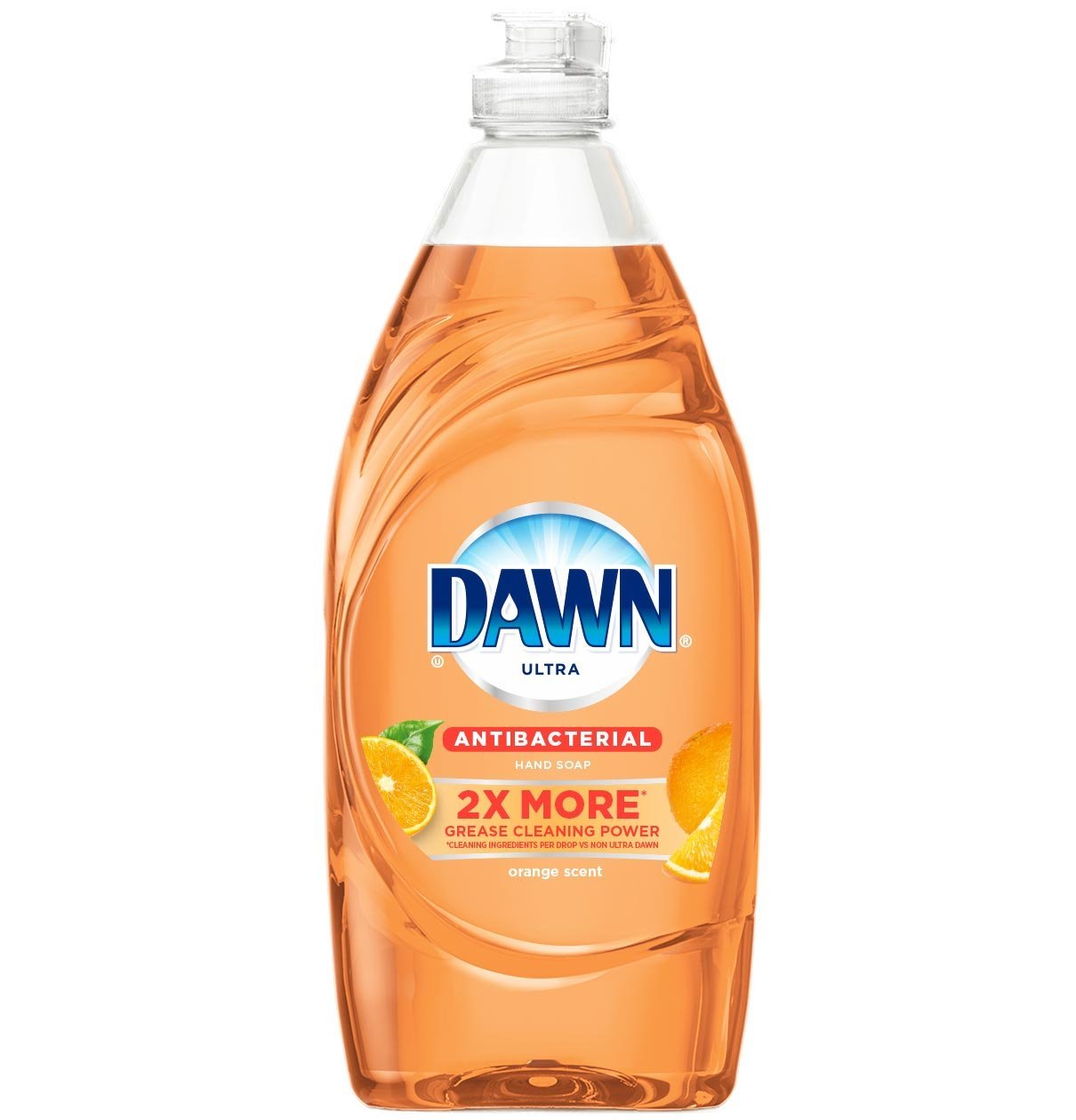 Dawn Dish Soap, Ultra Antibacterial Hand Soap, Orange Scent Dishwashing Liquid, 21.6 oz