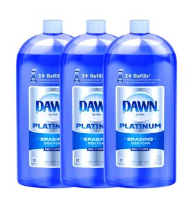 dawn direct foam dishwashing foam refill-fresh rapids-30.9 oz., 915 milliter (pack of 3)