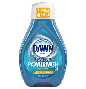 dawn 40683 ultra platinum powerwash dish soap refill, 16 oz