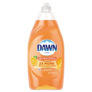 dawn 97318ea ultra dishwashing liquid, orange scent, 28 oz bottle