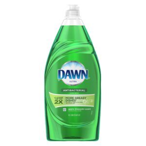 dawn ultra dishwashing liquid dish soap, antibacterial apple blossom, 34.2 oz (pack of 8)