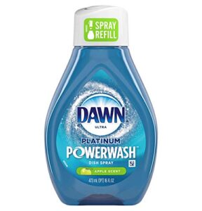 dawn ultra platinum powerwash dish spray refill bottle apple scent (1-16 fl oz)