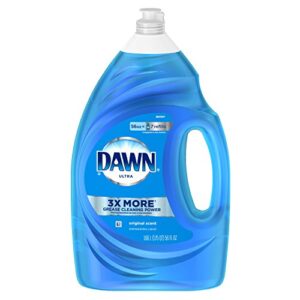 dawn ultra dishwashing liquid dish soap, original scent, 56 oz (pack of 8)