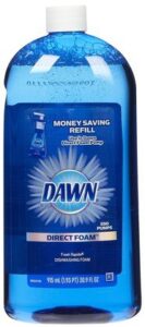 dawn direct foam dishwashing foam refill-fresh rapids-31 oz., 915 milliter (quantity of 3)