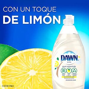 Dawn Antibacterial Hand Soap, Dishwashing Liquid, Lemmon.