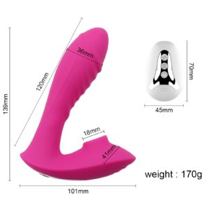 Vibrator Dildo Vibrator with Remote Controller Vagina G Spot Clitoris 10 Speeds Masturbate Sex Toys for Women Dildo Vibrator