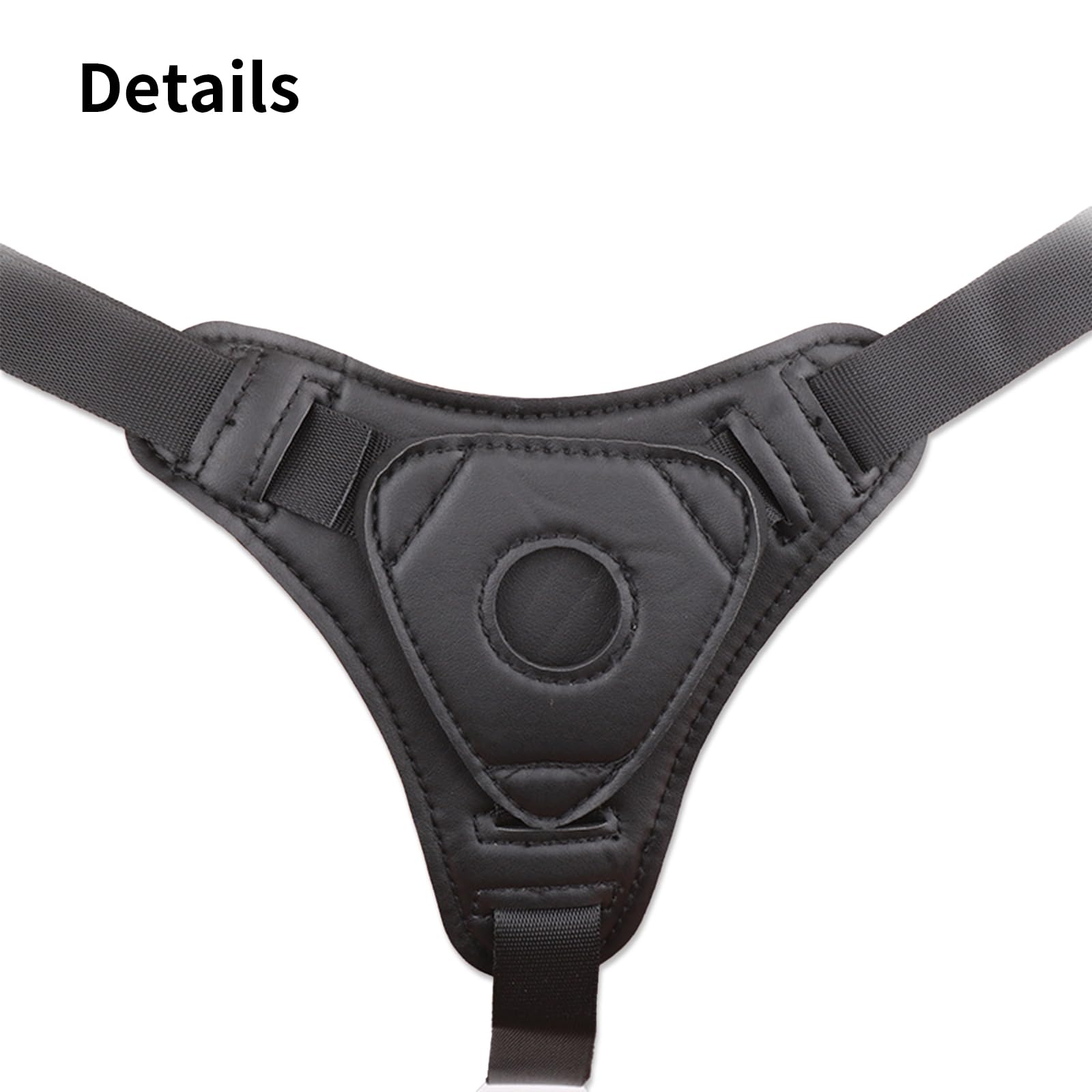 Hollow Strap-on Set Pants Adjustable Strap On Harness for Women Strap Harness Adult Toy Suction Cup O-Ring Strapon Compatible Dildo Penis G-Spot Stimulator Sex Toys for Women Lesbian Couple