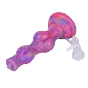 Luminous Dildo Squirt Adult Sex Toy, 8" Squirting Dildo Ejaculating Dildo Butt Plug Anal Dildo with Bulb, Realistic Dildo Suction Cup, Strap On Dildo Anal Toys Sex Toy Men Gay