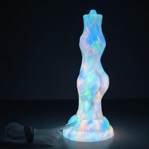 Luminous Dildo Squirt Adult Sex Toy, 8" Squirting Dildo Ejaculating Dildo Butt Plug Anal Dildo with Bulb, Realistic Dildo Suction Cup, Strap On Dildo Anal Toys Sex Toy Men Gay