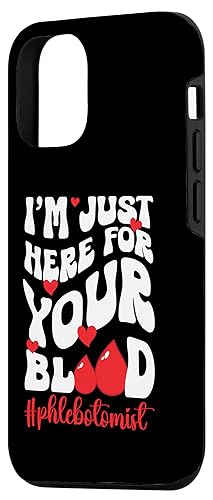 iPhone 12/12 Pro Phlebotomist Phlebotomy Groovy Phlebotomist Case