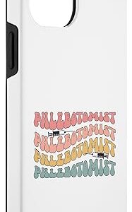 iPhone 13 Pro Max Phlebotomist Groovy Phlebotomy Phlebotomist Case