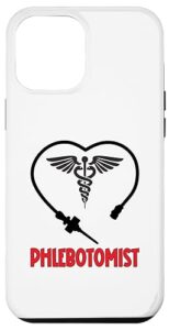 iphone 13 pro max phlebotomist caduceus phlebotomy phlebotomist case