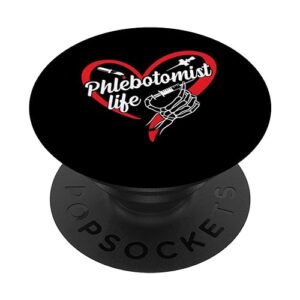 phlebotomist life phlebotomy phlebotomist popsockets standard popgrip