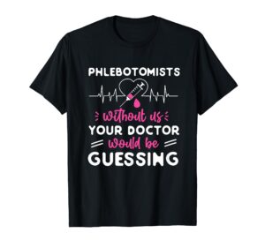 phlebotomist tech technician t-shirt