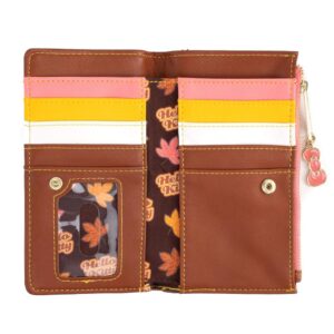 Loungefly Hello Kitty Pumpkin Spice All Over Print Flap Wallet