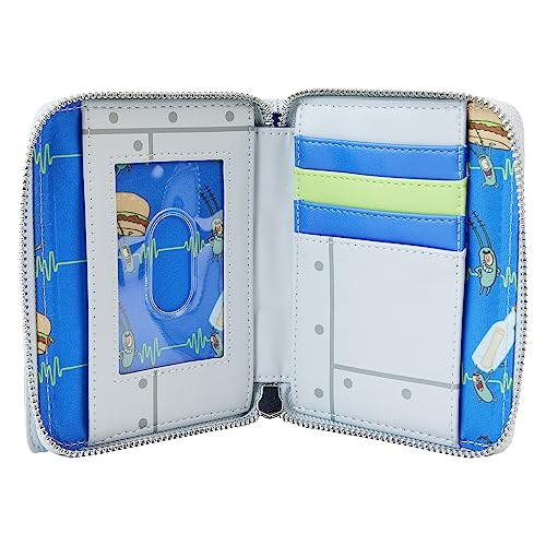 Loungefly SpongeBob SquarePants Plankton Wallet, Faux Leather, Multicolor, Unisex