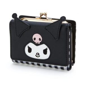 kofoviv cute fashionable cartoon character small wallet short ladies girls purses leather trifold wallets money bag (e)