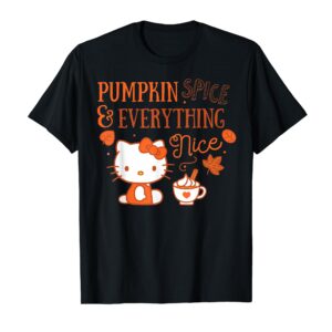 Hello Kitty Pumpkin Spice And Everything Nice T-Shirt