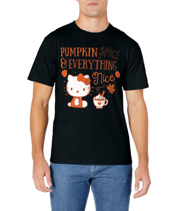 Hello Kitty Pumpkin Spice And Everything Nice T-Shirt