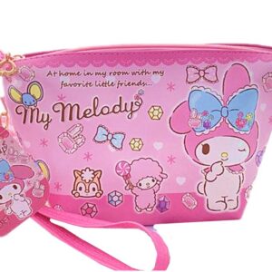 Kerr's Choice Kawaii Cosmetic Makeup Bag Kawaii Bag | Cute Toiletry Bag Travel Accessories Kawaii Makeup Bag