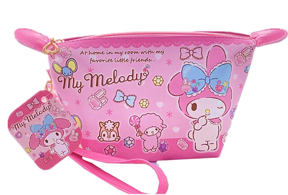 Kerr's Choice Kawaii Cosmetic Makeup Bag Kawaii Bag | Cute Toiletry Bag Travel Accessories Kawaii Makeup Bag