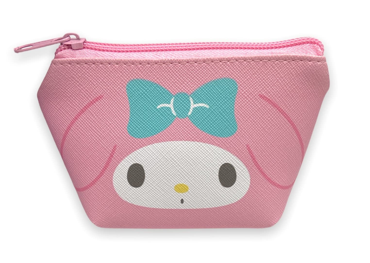 Sanrio My Melody Face Boat Type Cosmetics Small Pouch Bag 4.3 in (W) × 3 in (H) × 2 in (D) For Adult Use