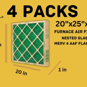 AA Flanders 20x25x1 (4 pack)