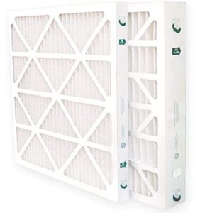 glasfloss 20x25x2 merv 10 furnace filter (12 pack)