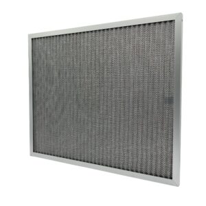 wioair washable air filter(20" x 25" x 1"), aluminum electrostatic air filter for furnace and central air conditioner