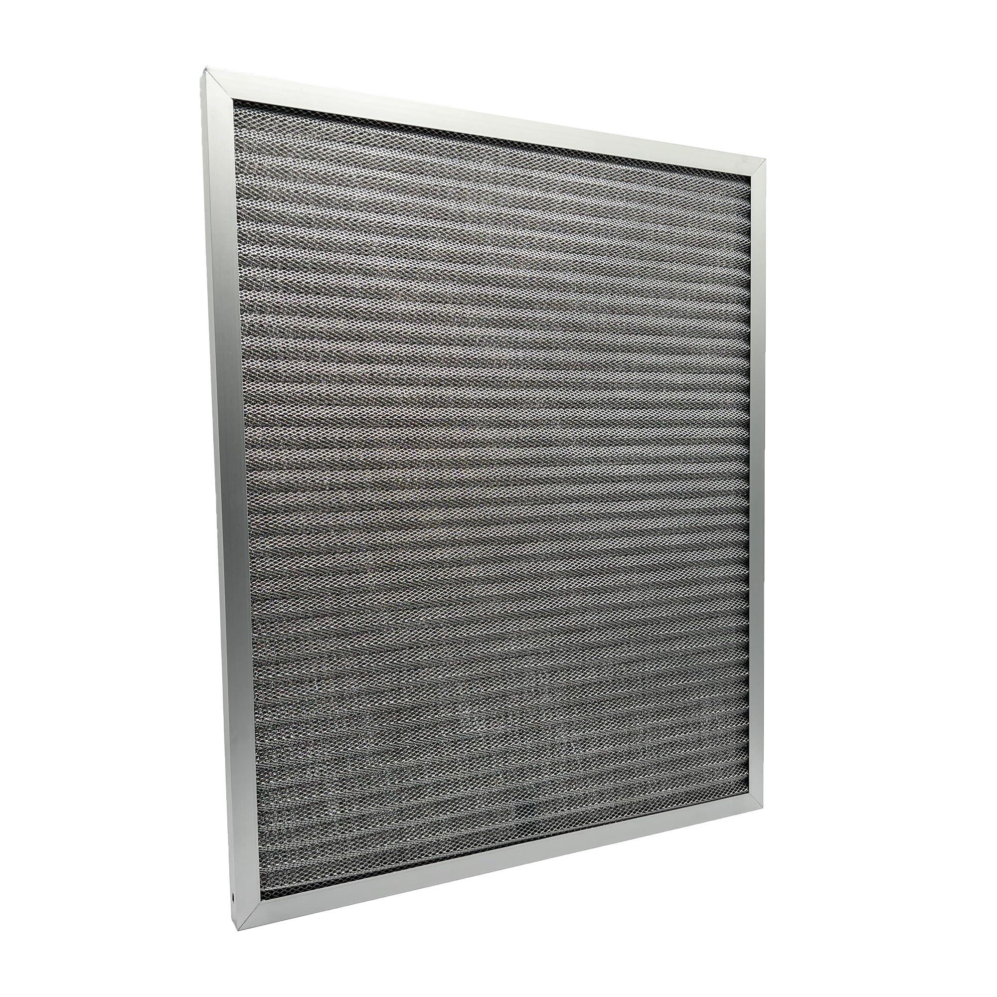 wioAIR Washable Air Filter(20" x 25" x 1"), Aluminum Electrostatic Air Filter for Furnace and Central Air Conditioner