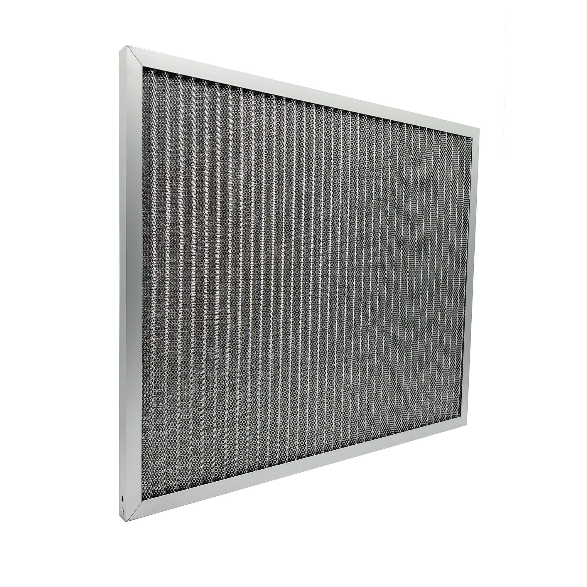 wioAIR Washable Air Filter(20" x 25" x 1"), Aluminum Electrostatic Air Filter for Furnace and Central Air Conditioner