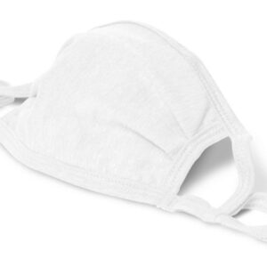 Hanes X-Temp Adjustable Comfort Mask, White, 5 Count (Pack of 1)