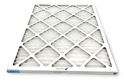 Proairtek AF20251M11SWH Model 20x25x1 Pack of 6 Air Filters, MERV 11; Ideal for Anyone Wanting Clean, Crisp Air in Their Home