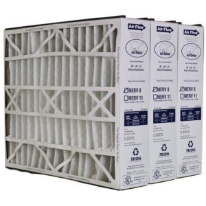 trion air bear 255649-102 replacement filter - 20x25x5, three per box 2 pack