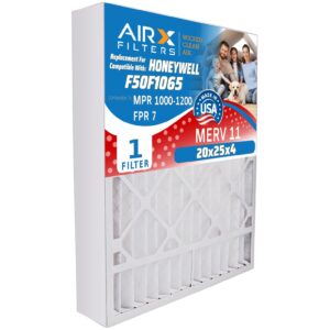 airx filters wicked clean air. 20x25x4 furnace filter merv 11 compatible with honeywell 20x25x4 air filter f50f1065 1 single filter