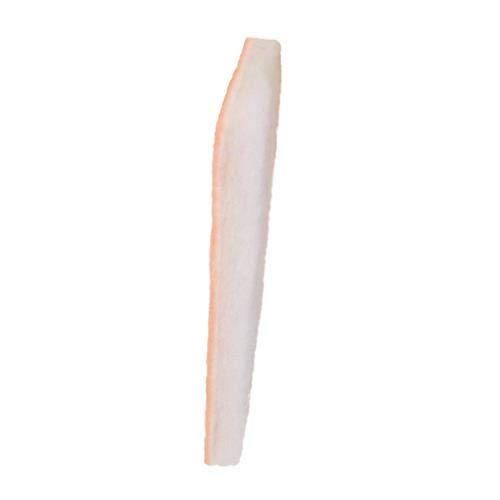 1 inch x 25 inch x 6 Foot, HVAC/Air Filter MERV8 Polyester Media Roll, Orange/White with a Heavy Dry Tackifier