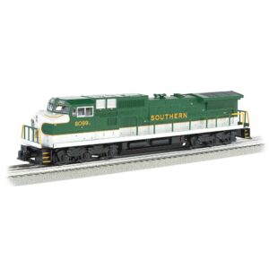 williams by bachmann ge dash 9 diesel - southern #8099 train (o scale)