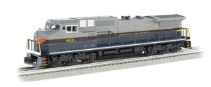 williams by bachmann ge dash 9 diesel - central of georgia #8101 train (o scale)