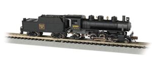 prairie 2-6-2 steam locomotive & tender - cb&q #2090 - n scale