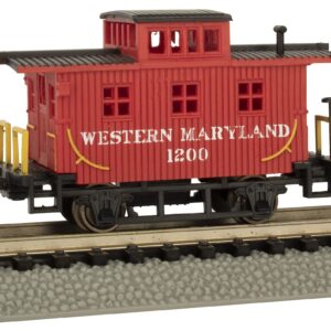 Bachmann Trains - Old-TIME Bobber Caboose - Western Maryland® #1200 - N Scale