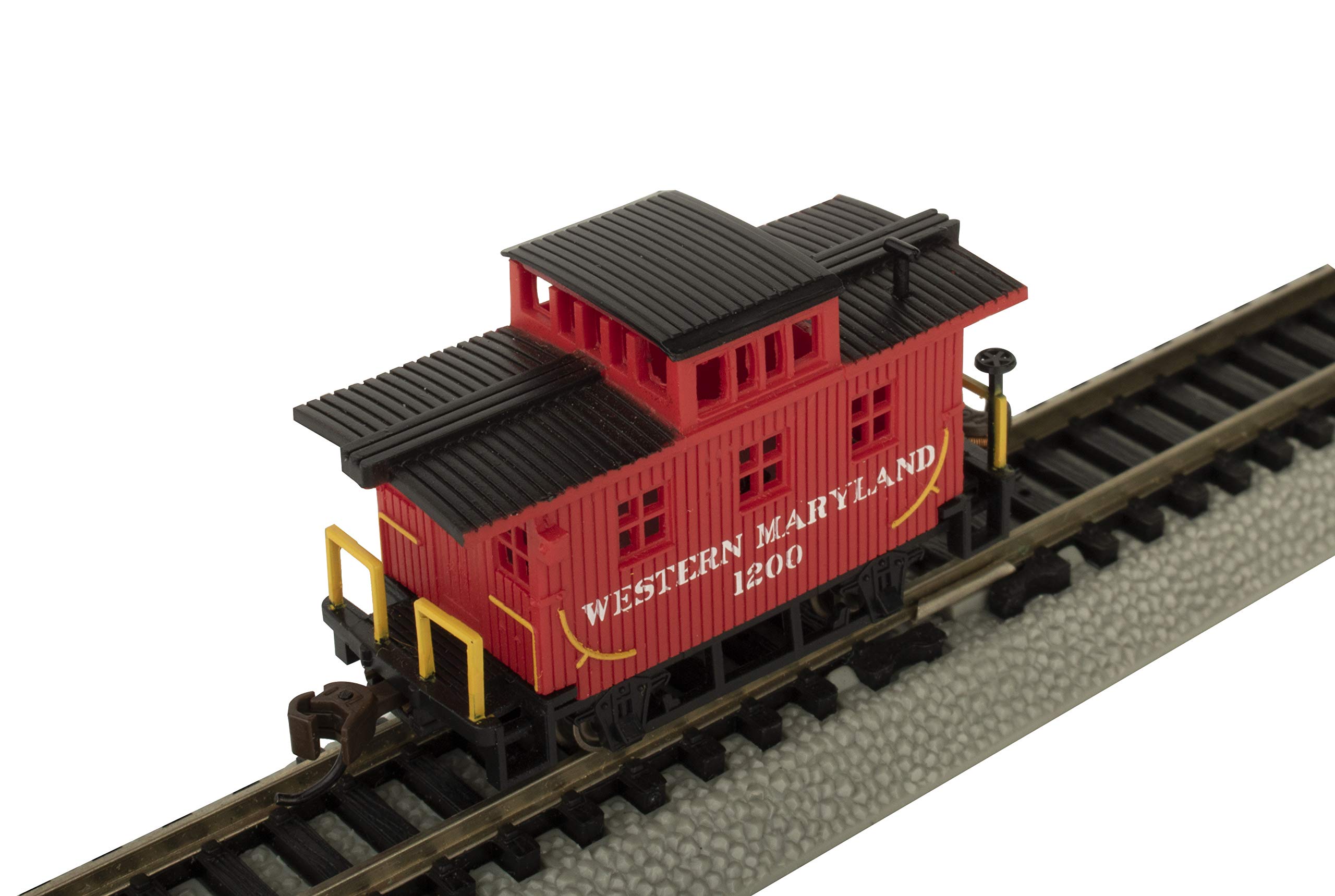 Bachmann Trains - Old-TIME Bobber Caboose - Western Maryland® #1200 - N Scale