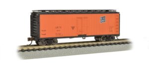 bachmann industries wood side reefer union/soo line n-scale freight car, 40'