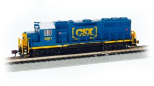 bachmann 66359 n gp40 loco csx #6007 (htm)