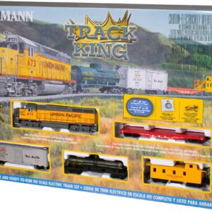 Bachmann Trains - Track King Ready to Run Electric Train Set - HO Scale