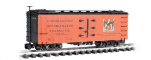 train rolling stock reefer car golden eagle oranges large scale