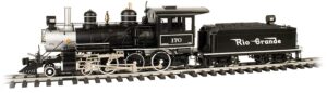 bachmann trains - 4-6-0 steam locomotive with metal gears - d&rgw™ - flying grande - large g scale