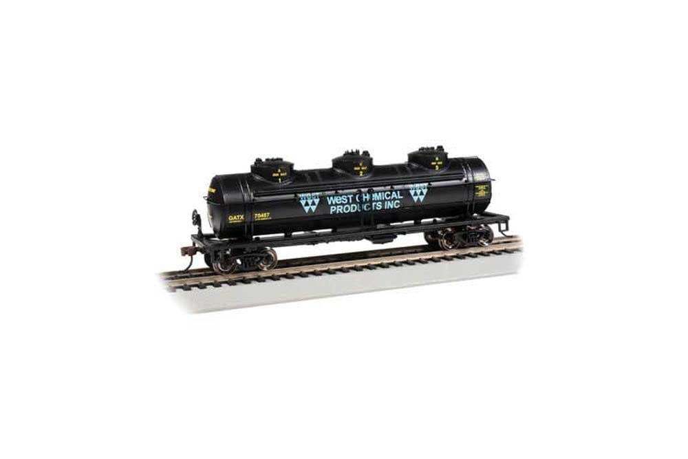 Bachmann 17116 HO 40' 3-Dome Tank Car W Chemic